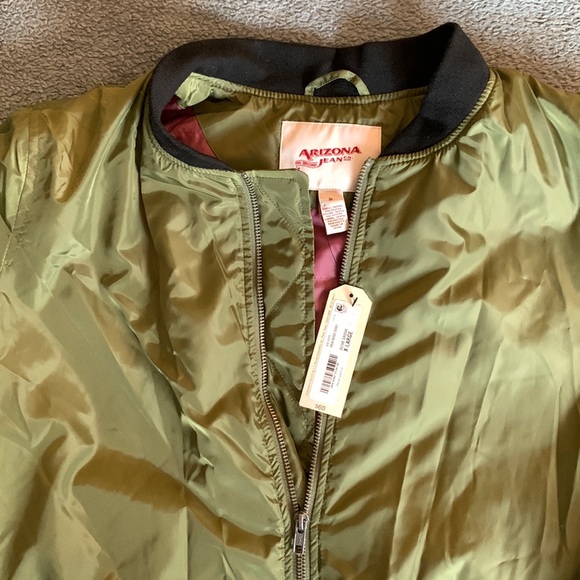 Arizona Jean Company | Jackets & Coats | Arizona Jean Co Long Bomber ...